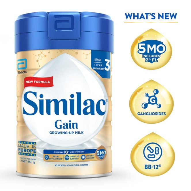 Similac Gain Stage 3 free sample in Singapore free home delivery – I ...