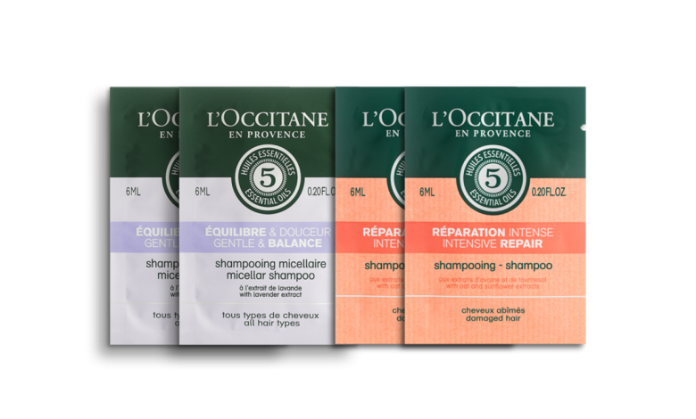 Loccitance free five essentials oils shampoo sample in Singapore – I ...