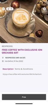 Fresh beauty free skin care samples and Nespresso free coffee in Ion ...