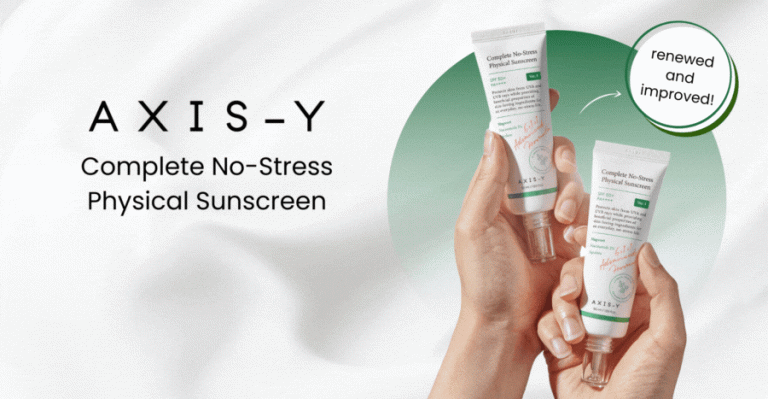 AXIS-Y Complete No-Stress Physical Sunscreen free sample in Singapore ...