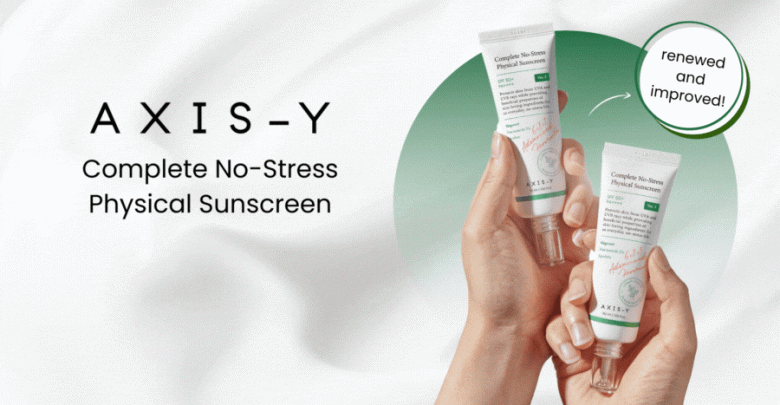 AXIS-Y Complete No-Stress Physical Sunscreen free sample in Singapore ...